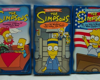 The Simpsons Treehouse of Horror Vhs - Etsy