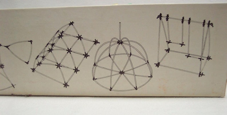 Vintage 1974 Parker Brothers CONSTRUCTO STRAWS Building Game - Etsy