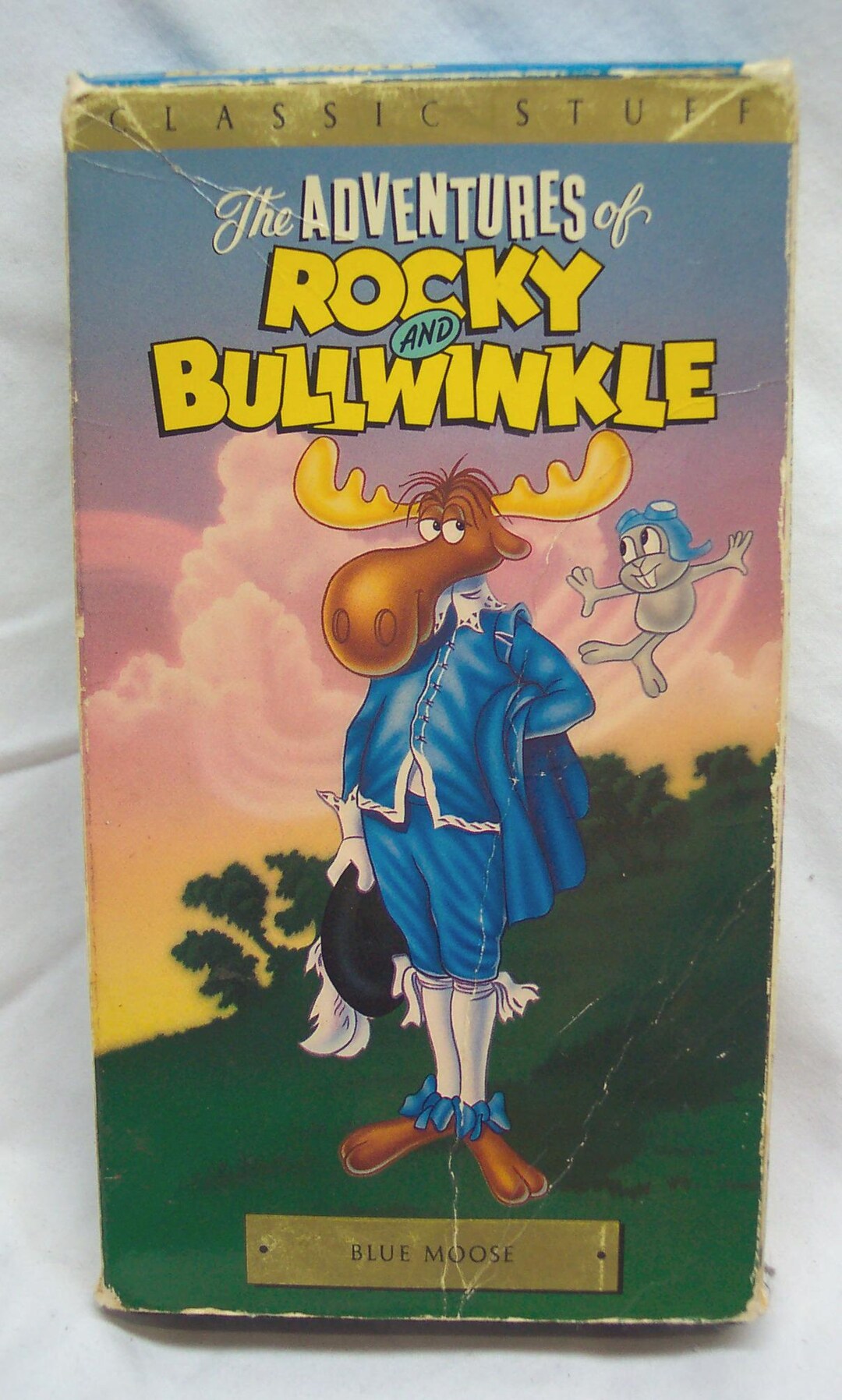 Vintage the Adventures of Rocky & Bullwinkle Volume 4 BLUE MOOSE VHS ...