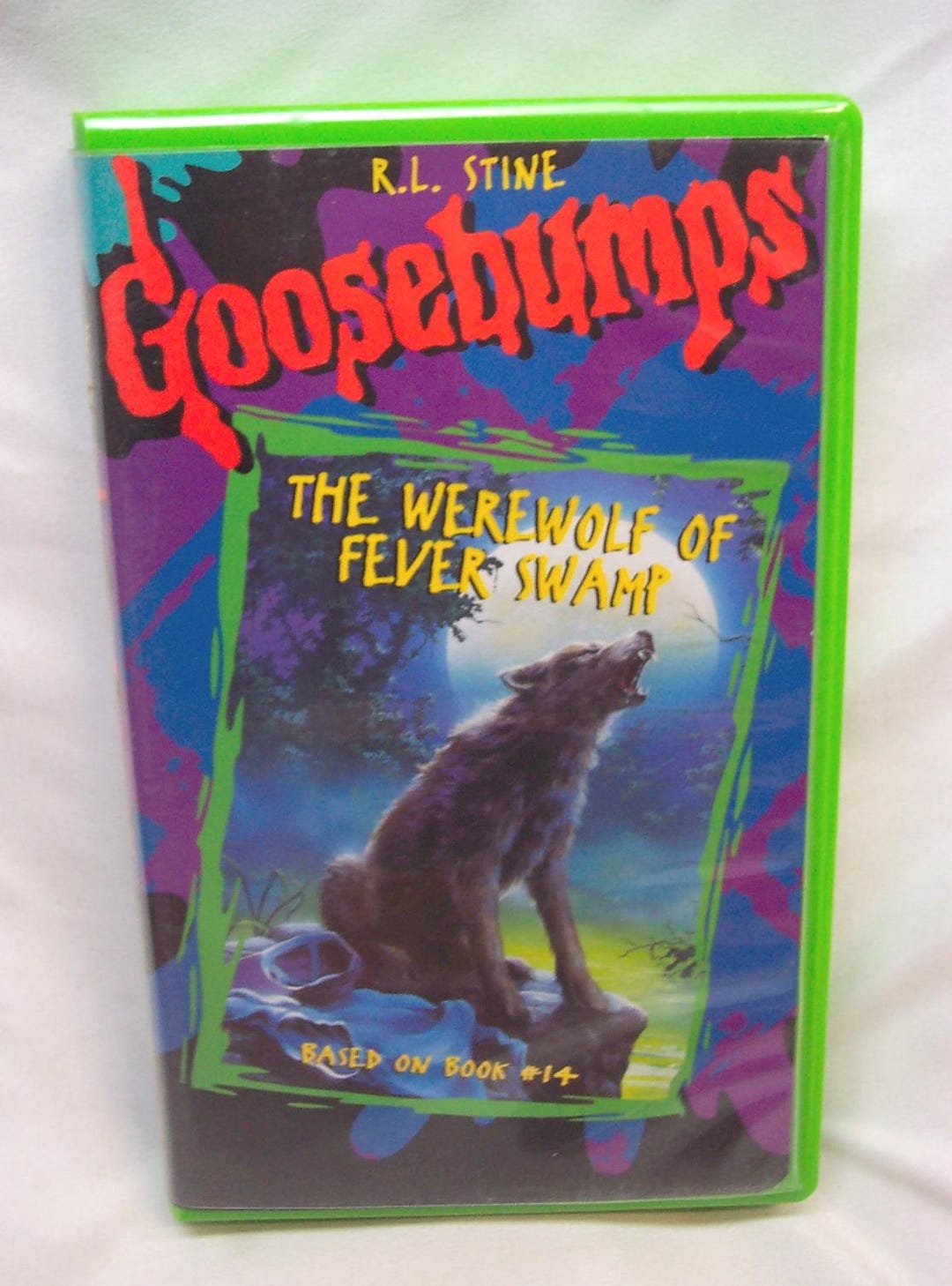 Vintage 1997 R.L. Stine GOOSEBUMPS the Werewolf of Fever Swamp Vhs ...