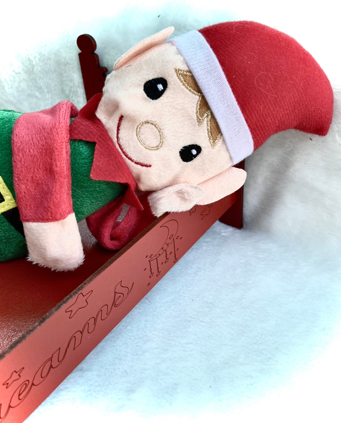 Personalized Elf Bed for Plush Christmas Elf Doll Doll - Etsy