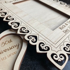 Personalized Our Wedding Day or Anniversary Wooden Photo Frame Set, Our ...