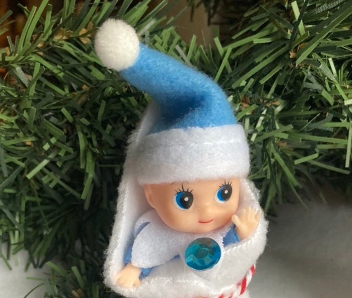 Christmas Elf Baby Doll Set Elf Prop Elf Accessory Shelf - Etsy