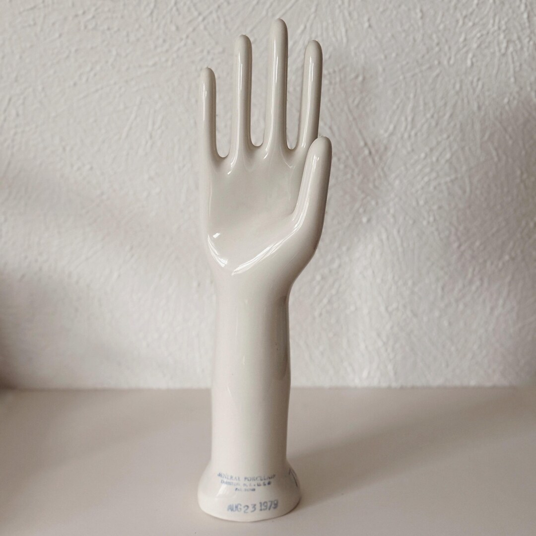 Vintage Porcelain 1979 Glove Mold Hand - Etsy