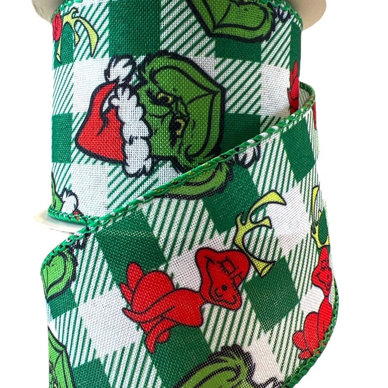 Grinch Ribbon - Etsy