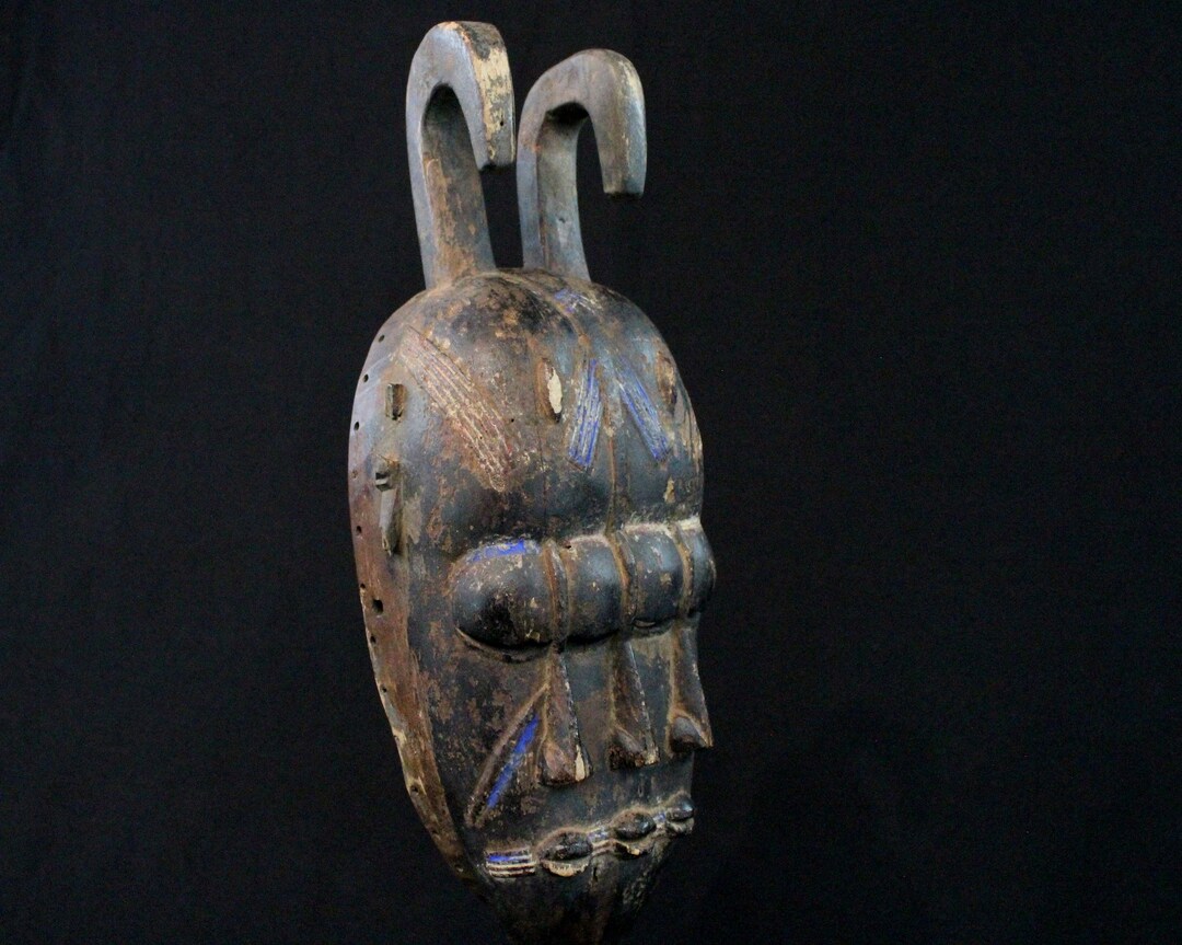 African Art Tribal Primitive Arts Old Carrying Mask Djimini Ligbi No ...