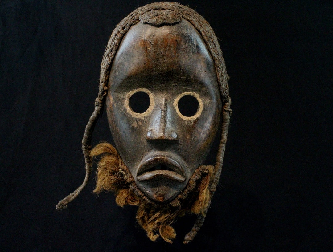 African Art Tribal Primitive Arts Classic Ethno African Mask Maske ...