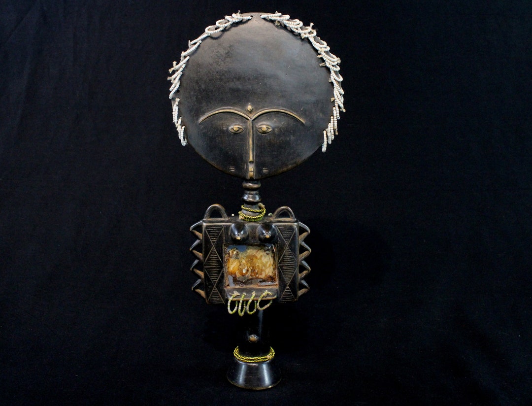Tribal African Art Stunning Ashanti Asante Akwaba Fertility Doll From ...