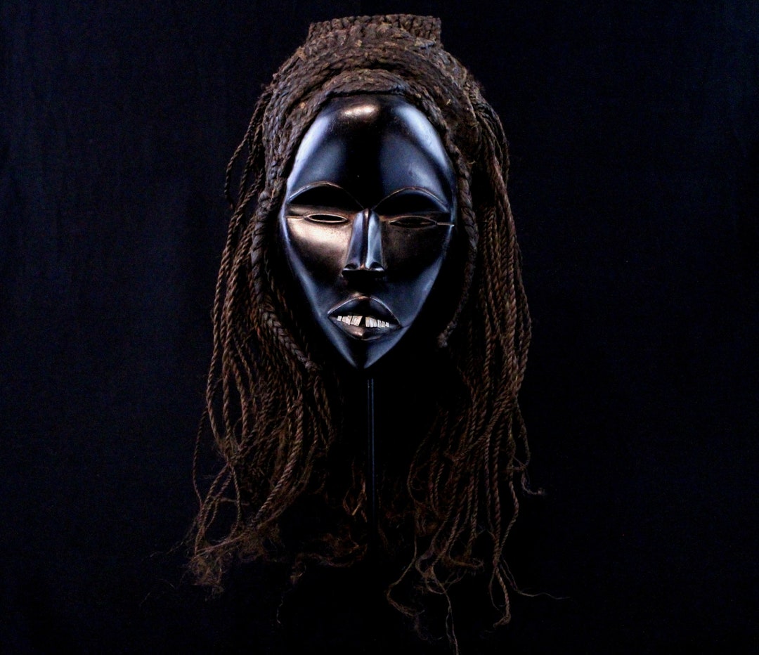 African Art Tribal Ethnographic Deco Ethno African Mask Afrikanishe ...