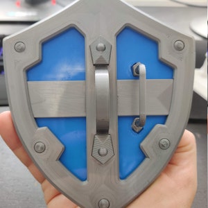 Link, Hylian Shield, Legend of Zelda, Desk Display Piece - Etsy
