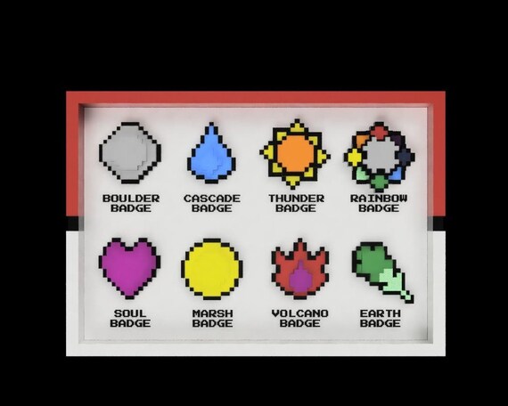 Pokemon Gym Badges Names