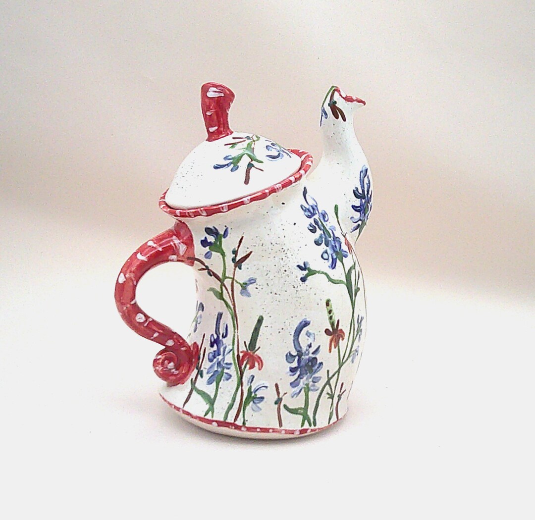 Wildflower Sassy Teapot - Etsy