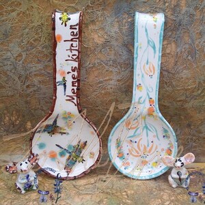 Flower Power Sassy Jade and Peach Canister - Etsy