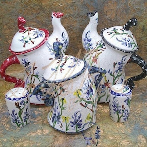 Wildflower Sassy Teapot - Etsy