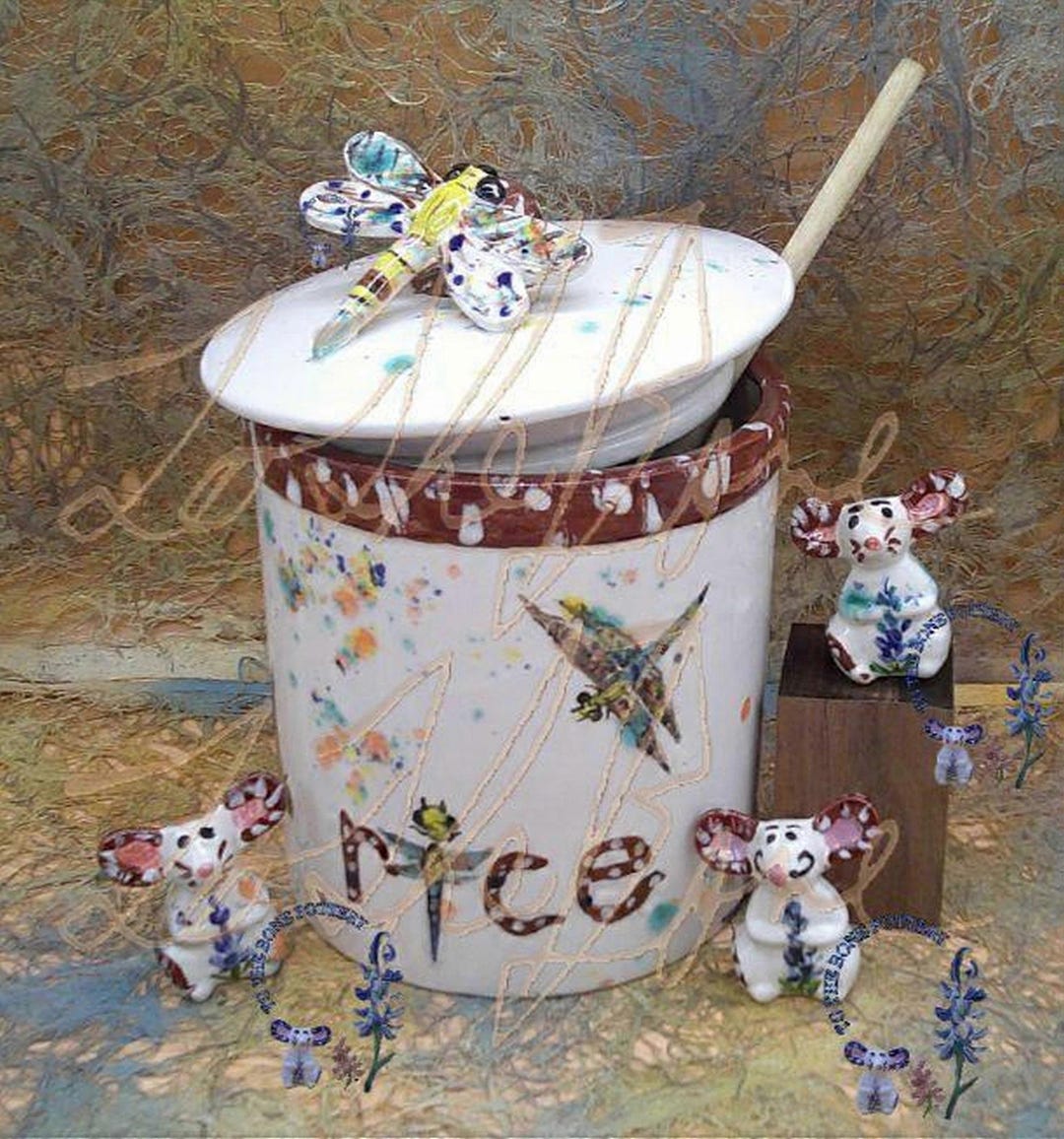 Sealed Dragonfly Canister - Etsy
