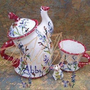 Wildflower Sassy Teapot - Etsy