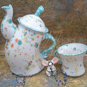 Retro Jade Sassy Teapot - Etsy
