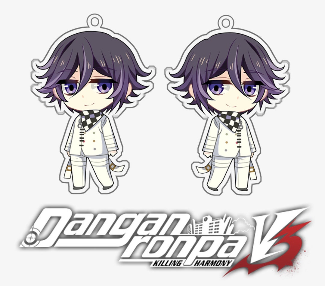 Ouma Kokichi Anime Clear Acrylic Keychain Strap - Etsy