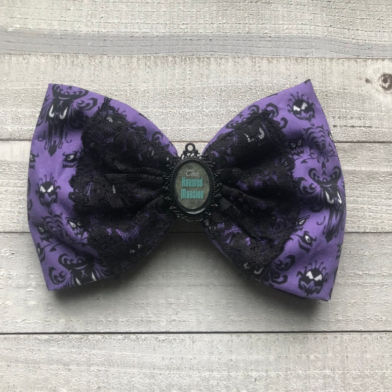 Haunted Mansion Inspired Bow for Interchangeable Ears | Etsy