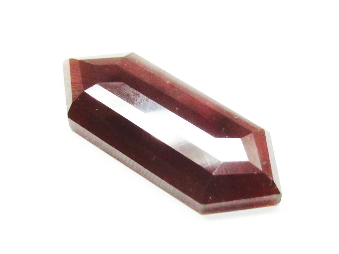 Natural Garnet Hessonite Gemstones Hexagon Shape Cabochons Gemstones ...