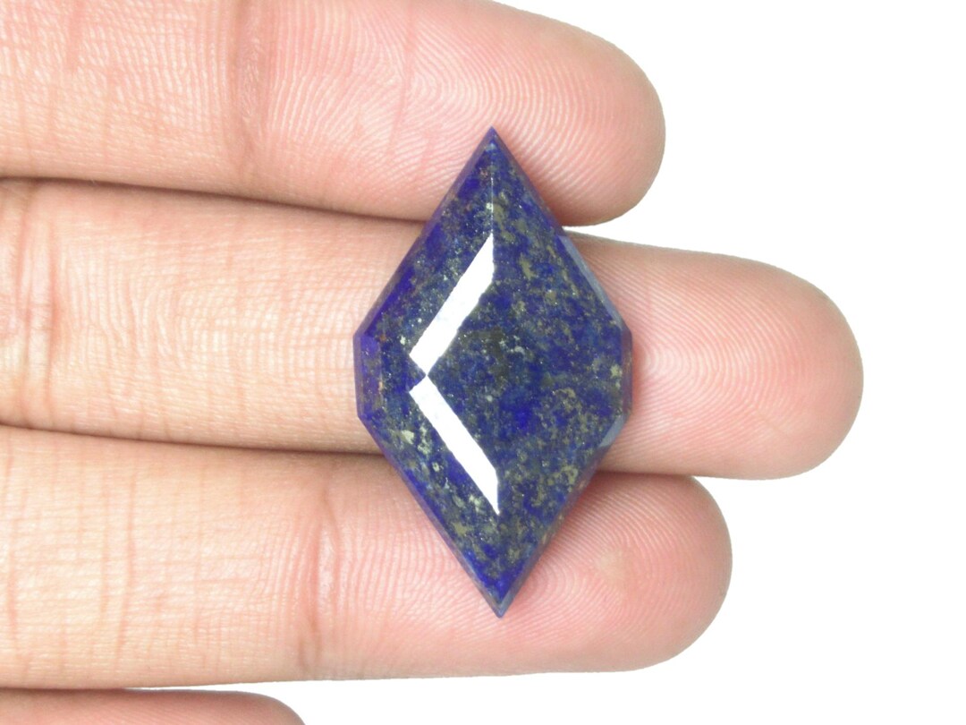Natural Royal Blue Lapis Lazuli Gemstones Rhombus Shape/cabochon ...
