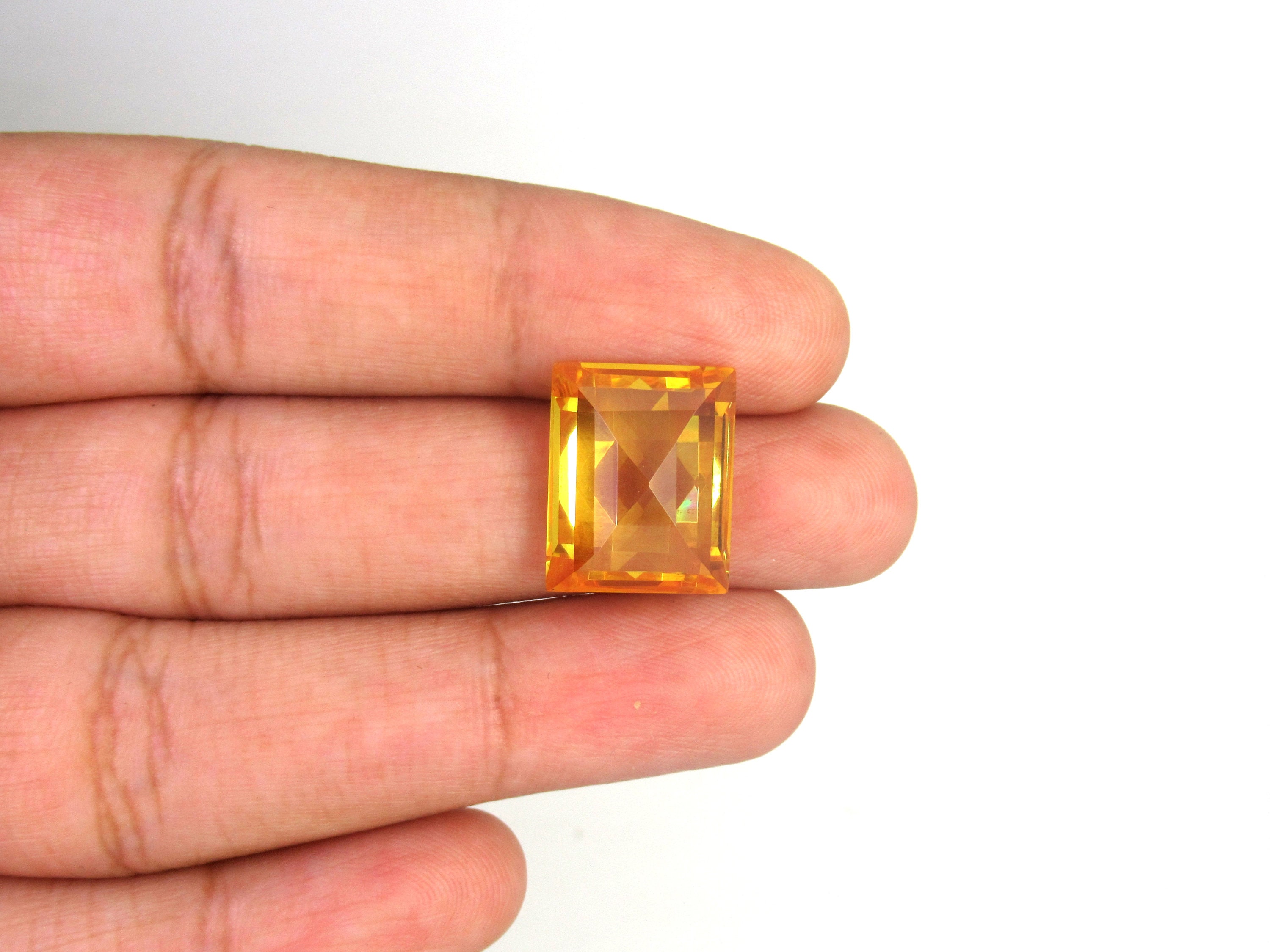 Zircon Gemstone Rectangle Shape Faceted Cut Gemstone Loose | Etsy