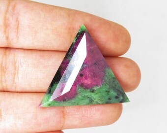 Ruby Triangle Cut - Etsy