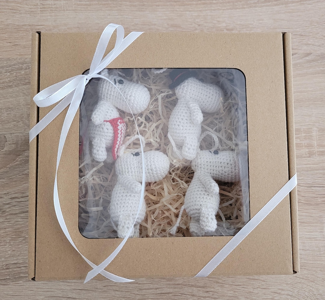 Handmade Moomins Set Crochet for Keychains, Amigurumi Mini Moomin ...