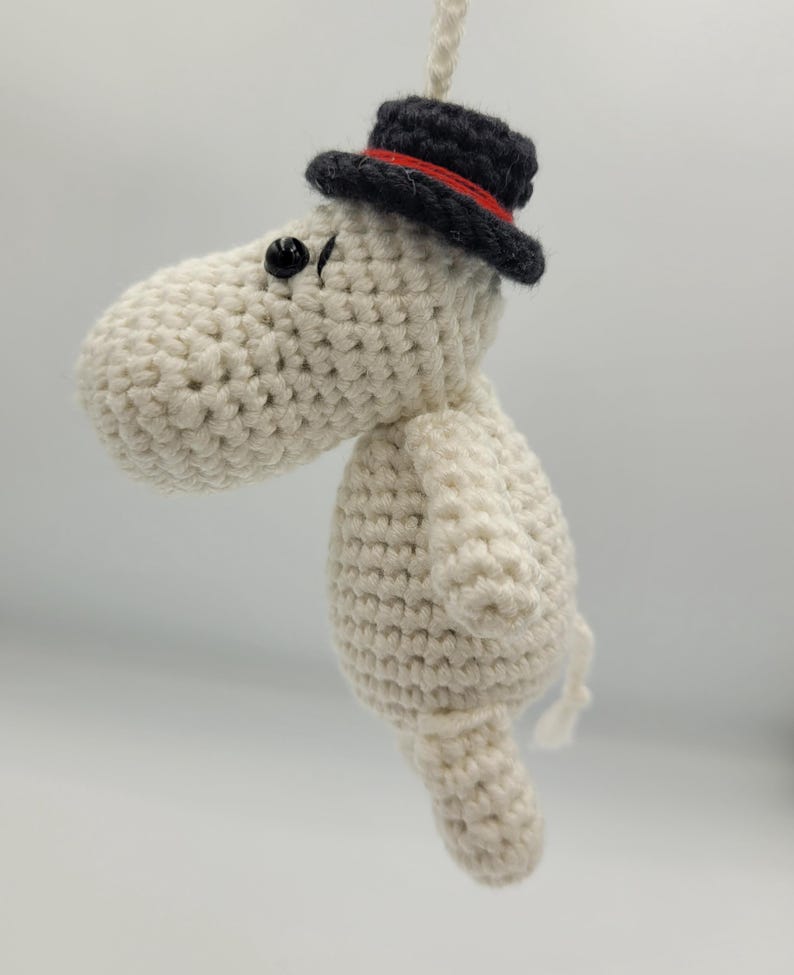 Handmade Moomins Set Crochet for Keychains, Amigurumi Mini Moomin ...