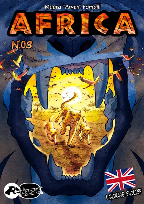 Africa Comic Book Chapter Three ENGLISH Three Book Bundle | Etsy