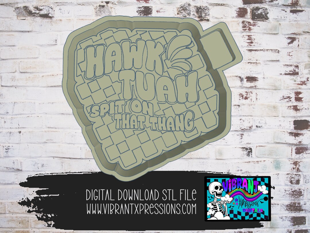 Hawk Tuah Mold Housing Mold Maker STL File for Freshies, Candles, Aroma ...