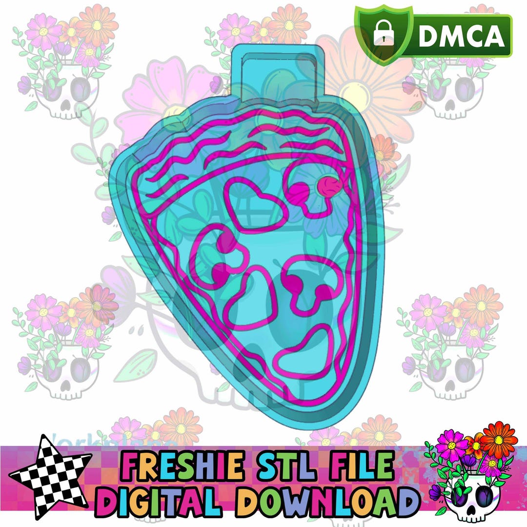 Pizza Love Mold Maker STL File for Freshies and Candles - Etsy