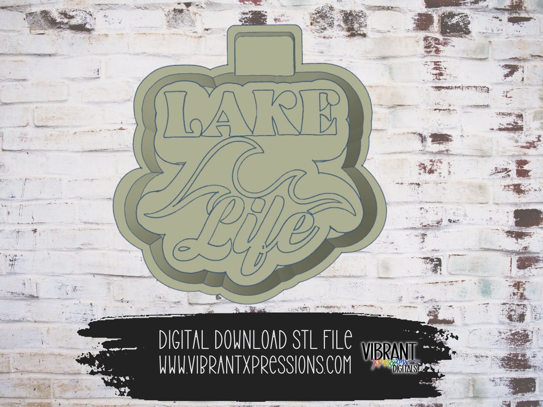 Lake Life Mold Maker STL File for Freshies and Candles - Etsy
