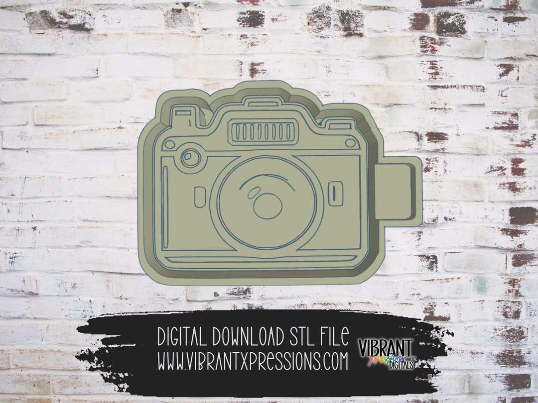 Camera Mold Housing Mold Maker STL File for Freshies, Candles, Aroma ...