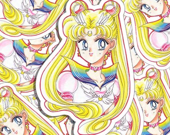 Sailor Moon Usagi Sticker - Etsy