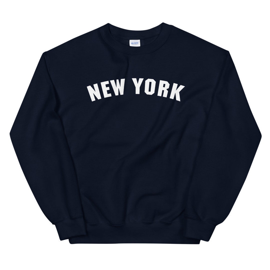 New York Crewneck Sweatshirt, New Yorker Sweater, Fall Sweater, Gift ...