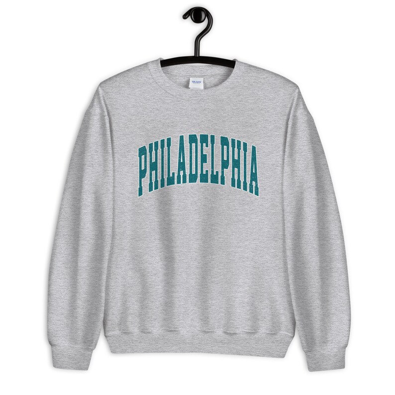 Philadelphia Sweatshirt, Great City Philadelphia Shirt, Cute Crewneck ...