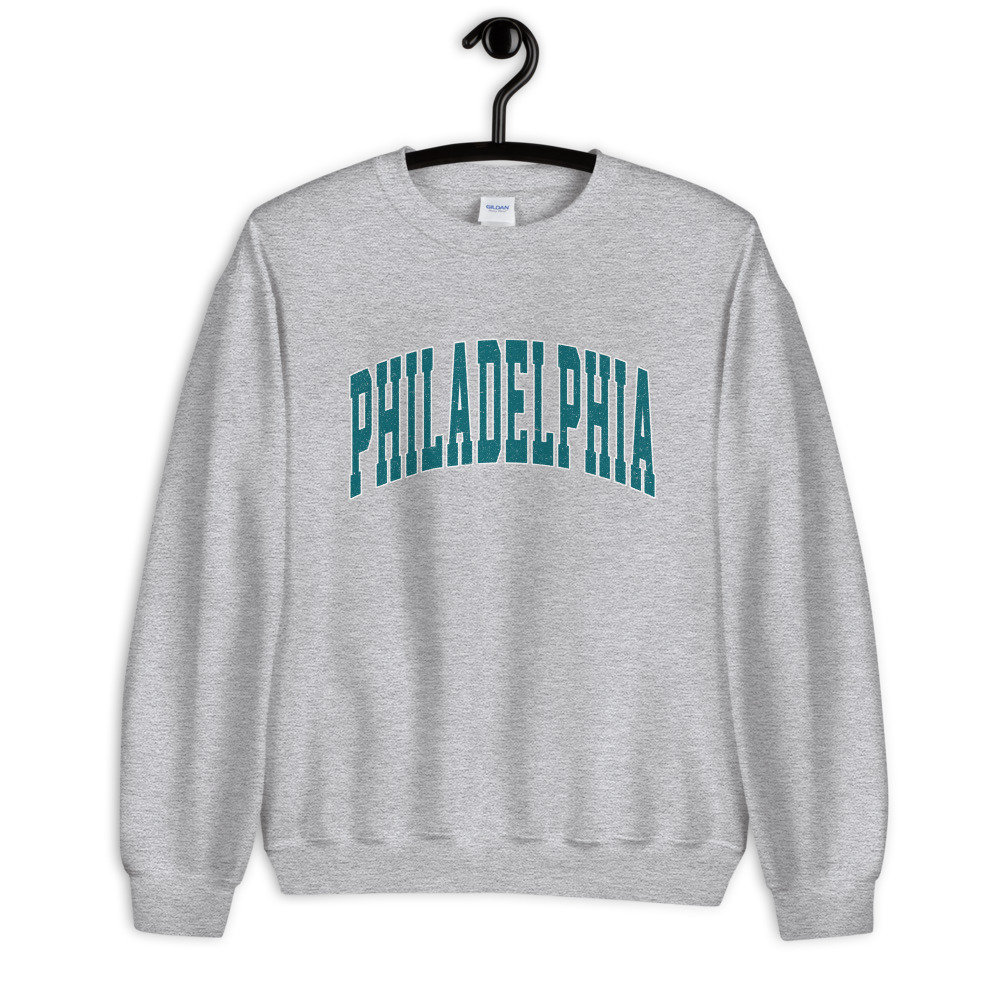 Philadelphia Sweatshirt, Great City Philadelphia Shirt, Cute Crewneck ...