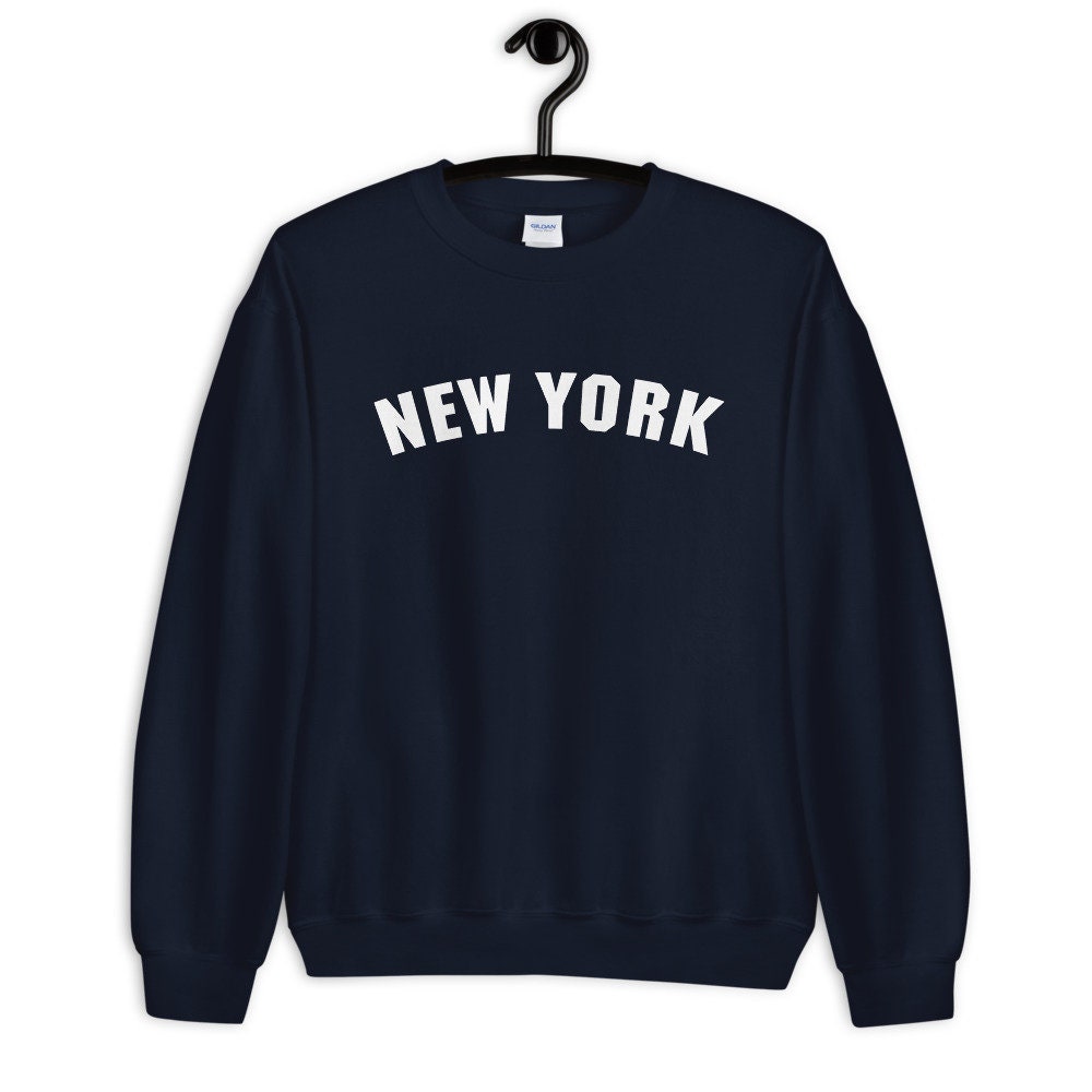 New York Crewneck Sweatshirt, New Yorker Sweater, Fall Sweater, Gift ...