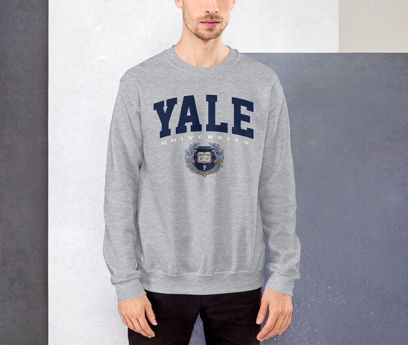 Yale Sweatshirt Yale University Sweater Vintage Sweater - Etsy
