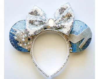Cinderella Inspired Ears, Princess Ears, Mouse Ears, Princess Mouse ...
