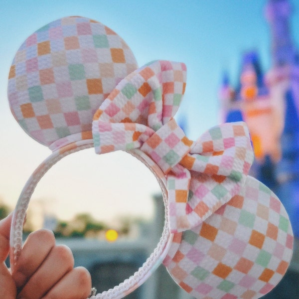 Pastel Mickey Ears - Etsy