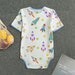 Adult Romper With Space Rocket Design and Blue Edge ABDL | Totally ...