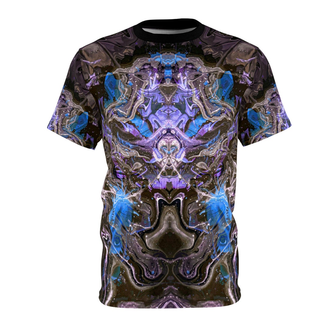 The Flux Capacitor AOP Cosmic Space Galaxy Blackhole T-shirt - Etsy