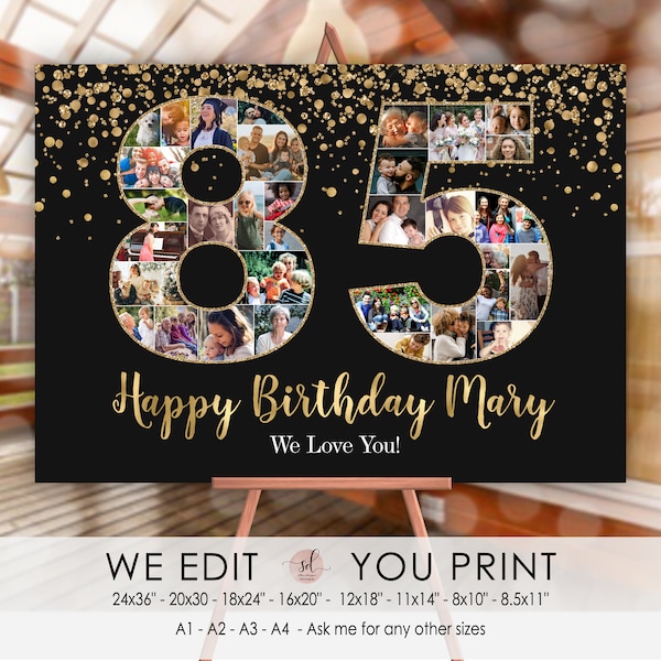 85th Birthday Posters - Etsy