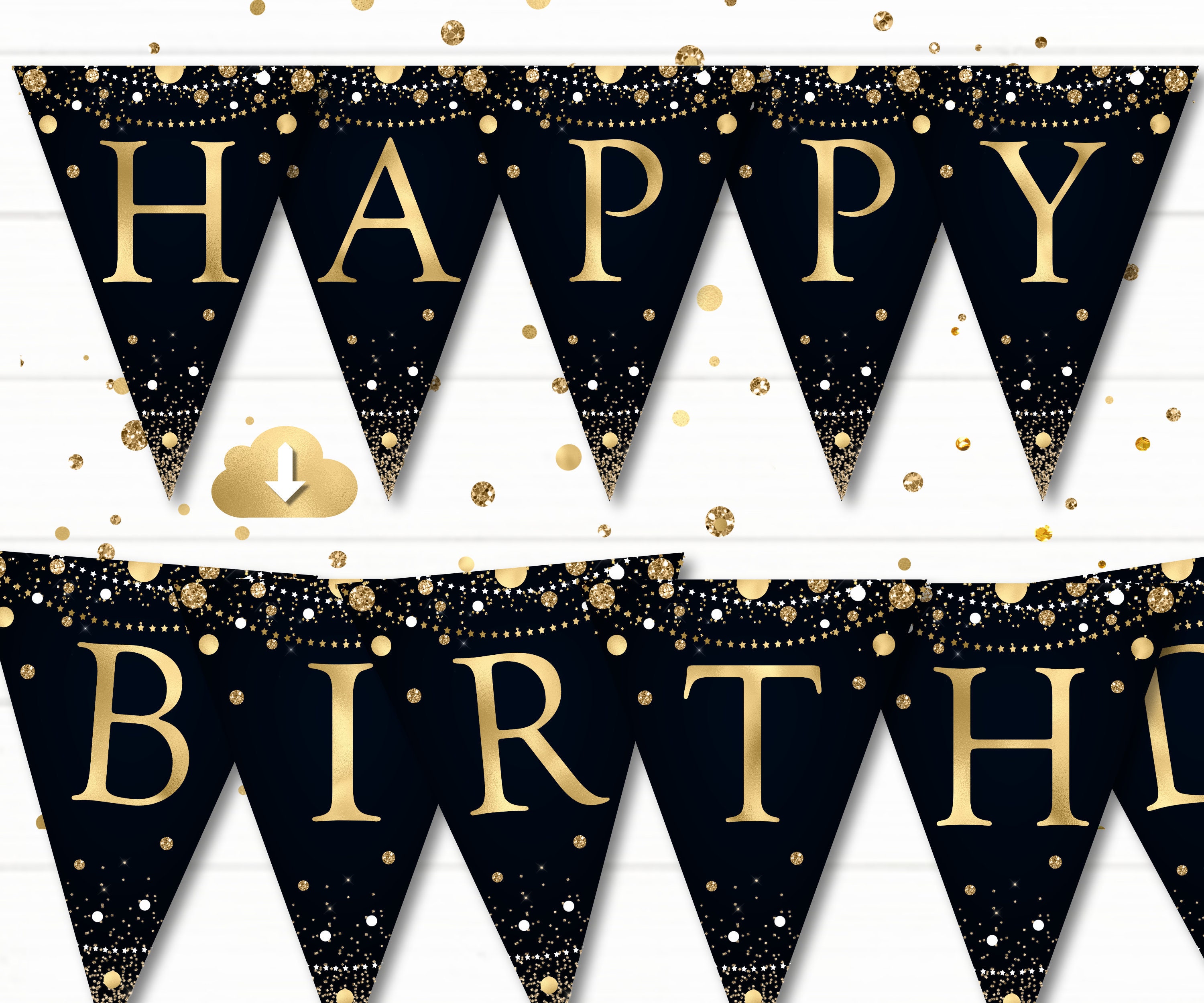 Free Printable Happy Birthday Banner Letters