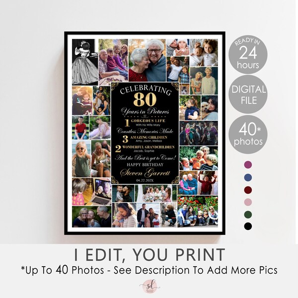 80th Birthday Man - Etsy