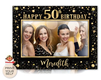 Birthday Photo Frame Prop | Etsy