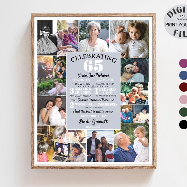 65th Anniversary - Etsy