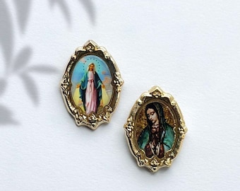 Virgin Mary Pin - Etsy